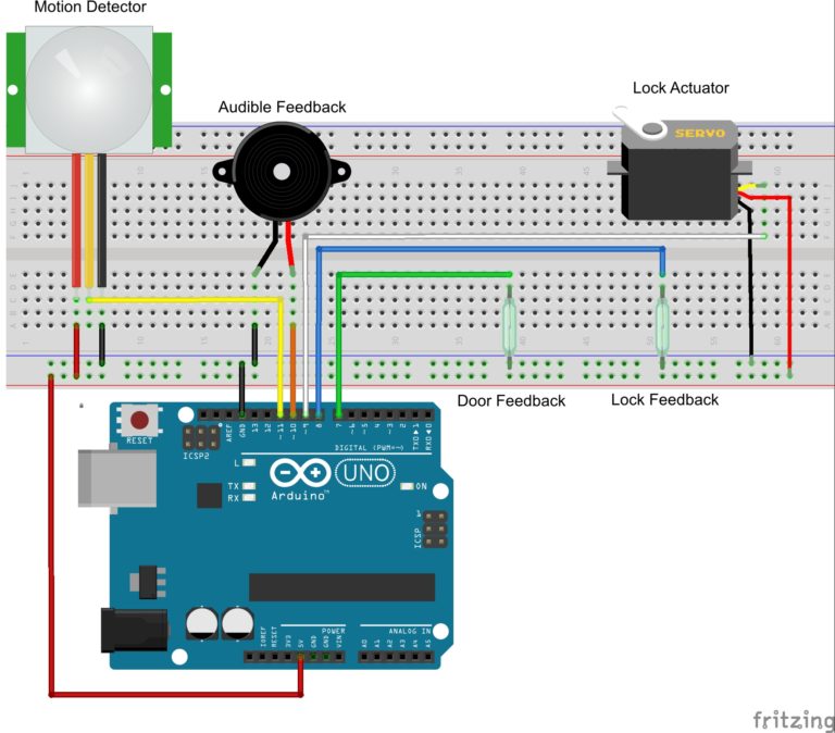 SmartThings Lock Fritzing – Josh Villbrandt